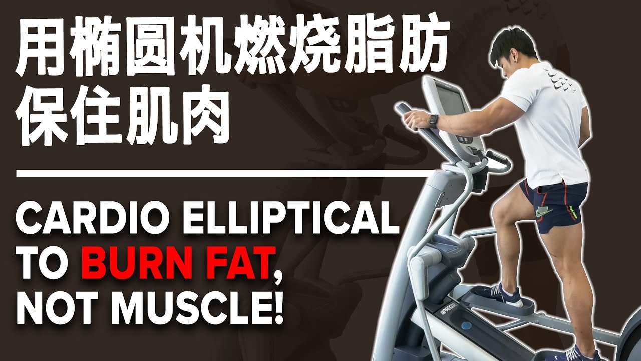 用椭圆机燃烧脂肪保住肌肉 (Eng Sub) Cardio Elliptical to Burn Fat, Not Muscles ...