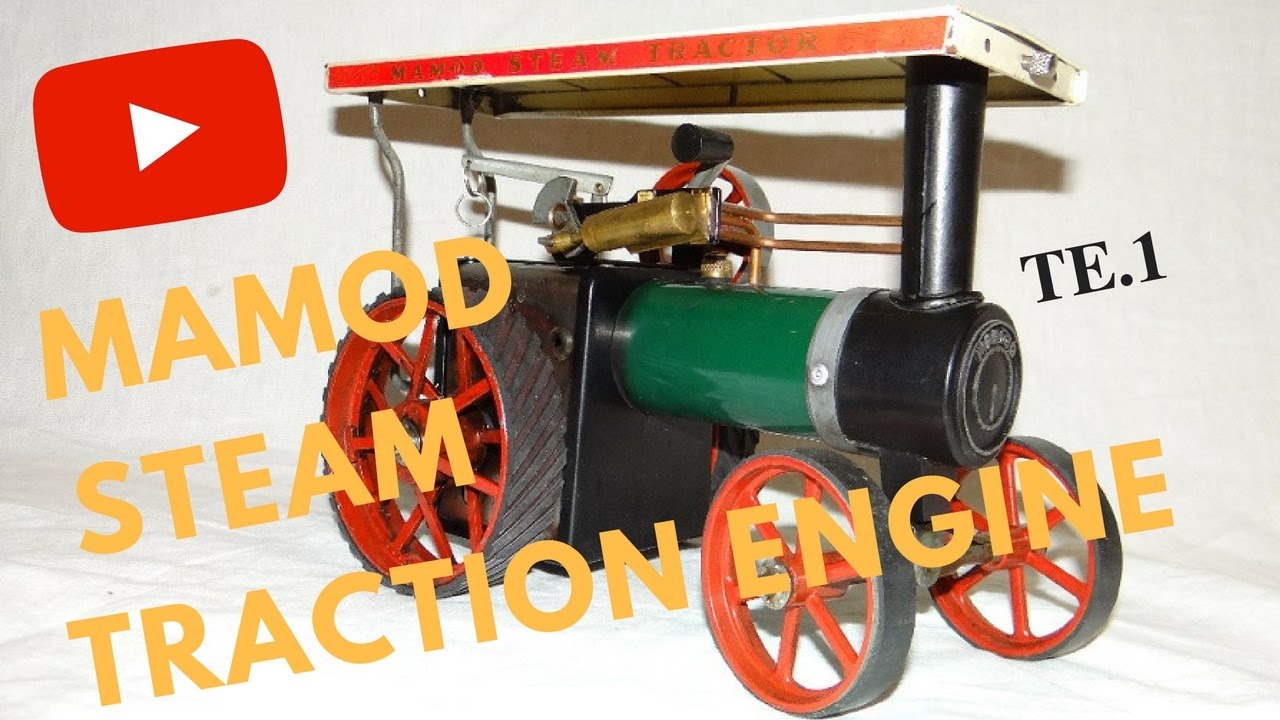 Mamod Steam Traction engine TE1 John Arthur - YouTube