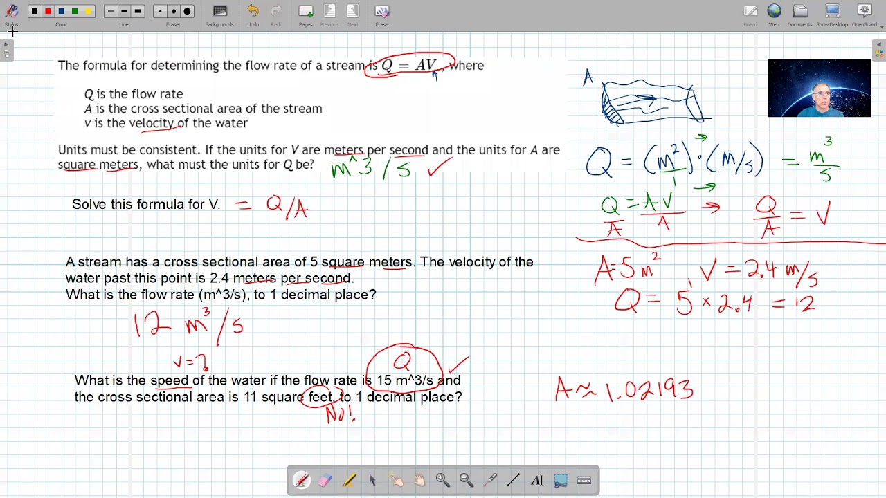 quant lit 2 stream flow formula - YouTube