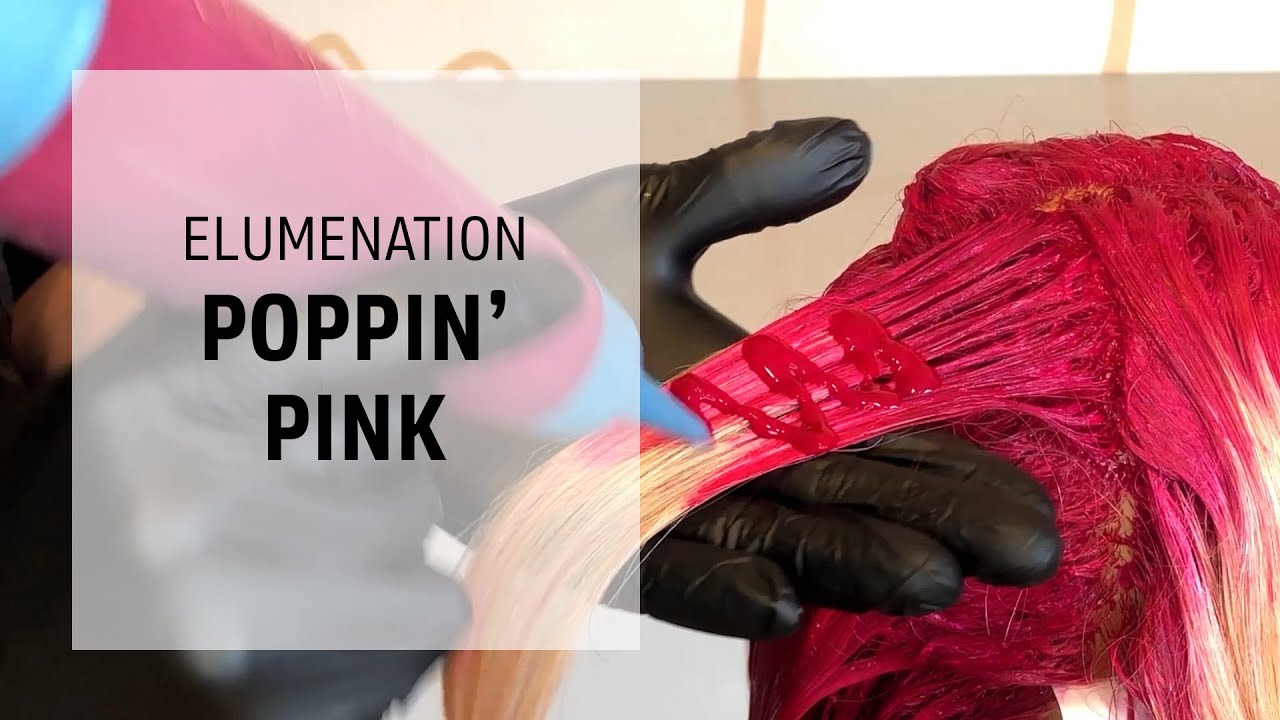 Poppin' Pink Hair Color | Elumenation | Goldwell Education Plus - YouTube