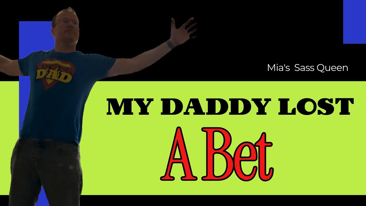 My Dad lost a bet - YouTube