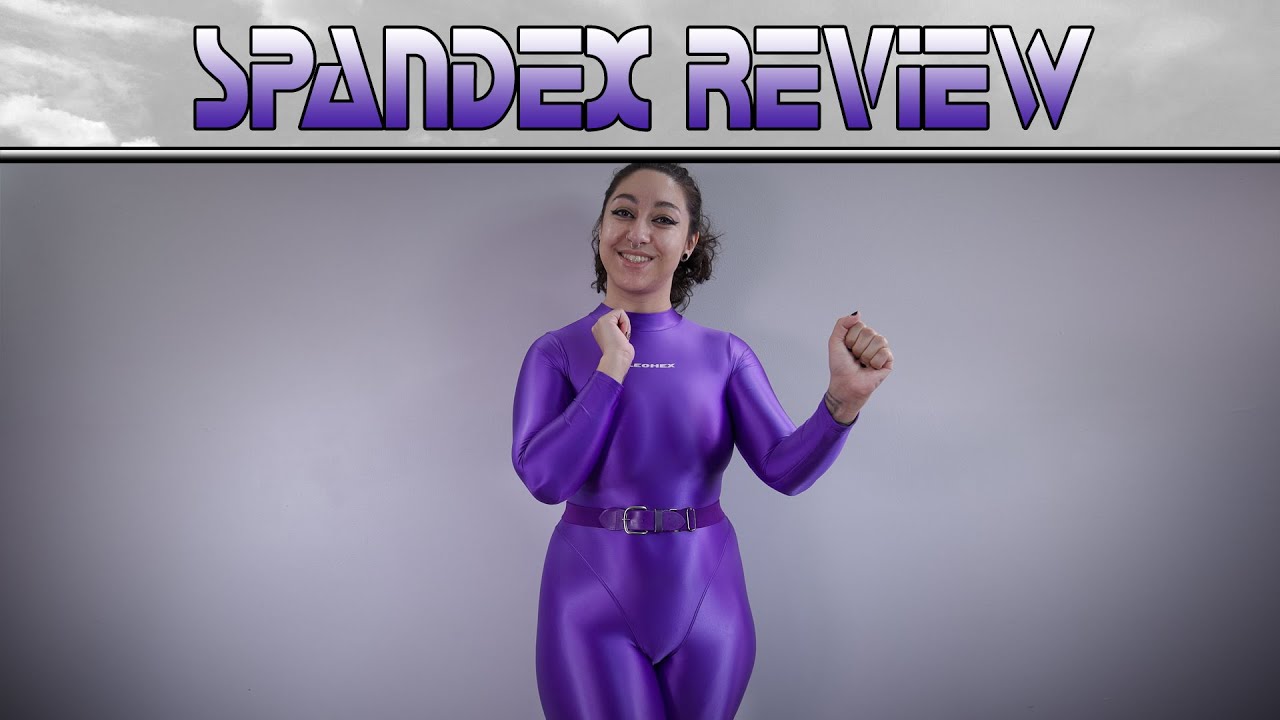 Sammy Voodoo Reviews: Leohex Satin Shiny Footed Catsuit! - YouTube