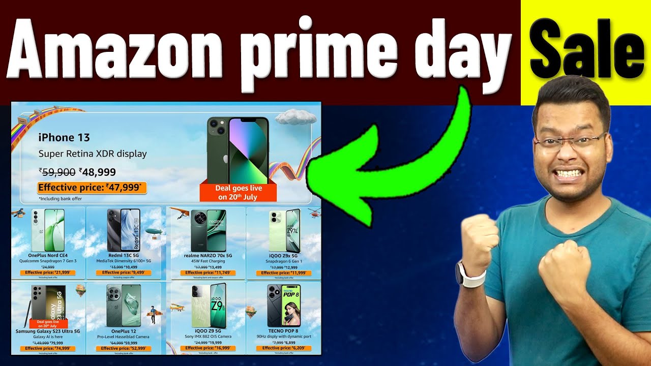 Amazon Prime Day 2024 | 10 Best Smartphone Deals on Amazon Prime Day ...