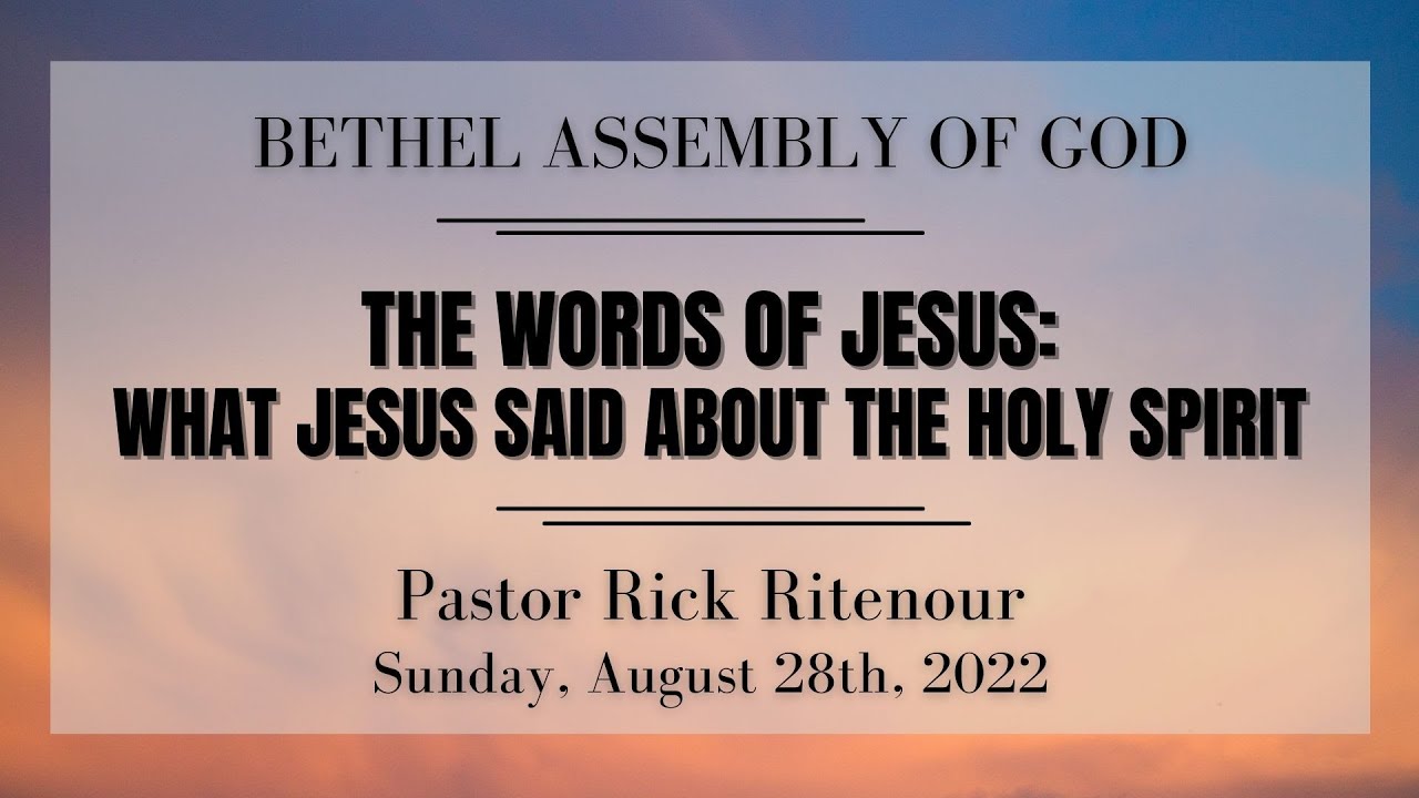 Sunday, August 28th 2022 | Pastor Rick Ritenour - YouTube