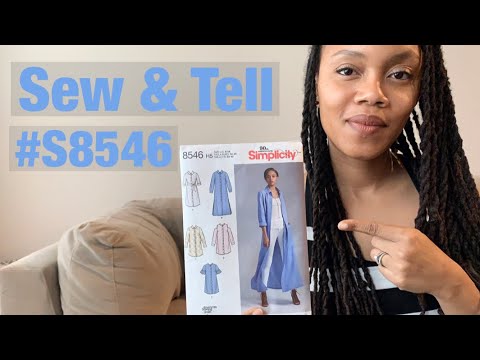 Sew & Tell - Simplicity 8546 - YouTube