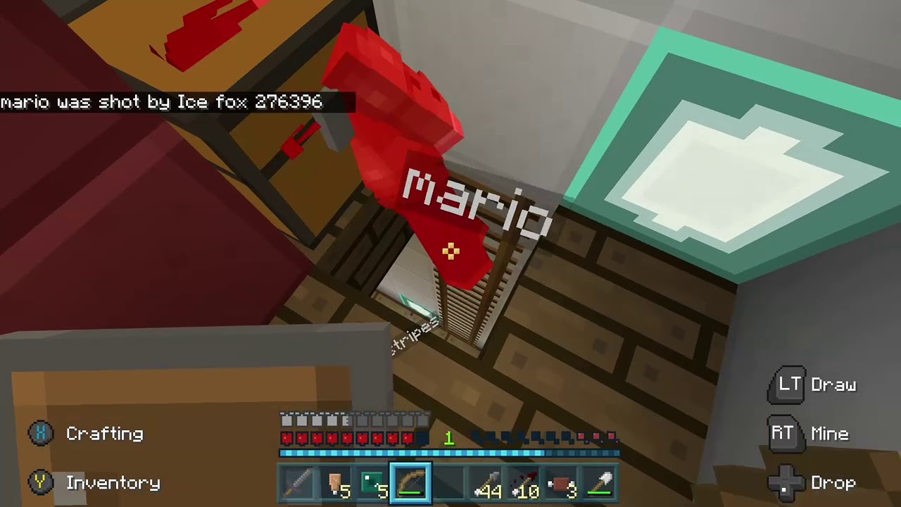 Minecraft: my custom shrunk map (the miners cabin)! part 3 - YouTube