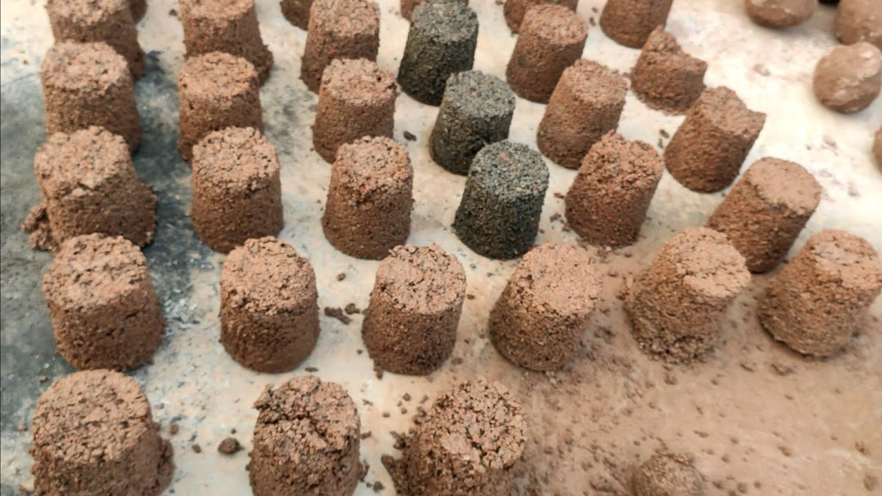 How to Make Red clay Texture 🤗 So satisfying ASMR CHARCOAL - YouTube