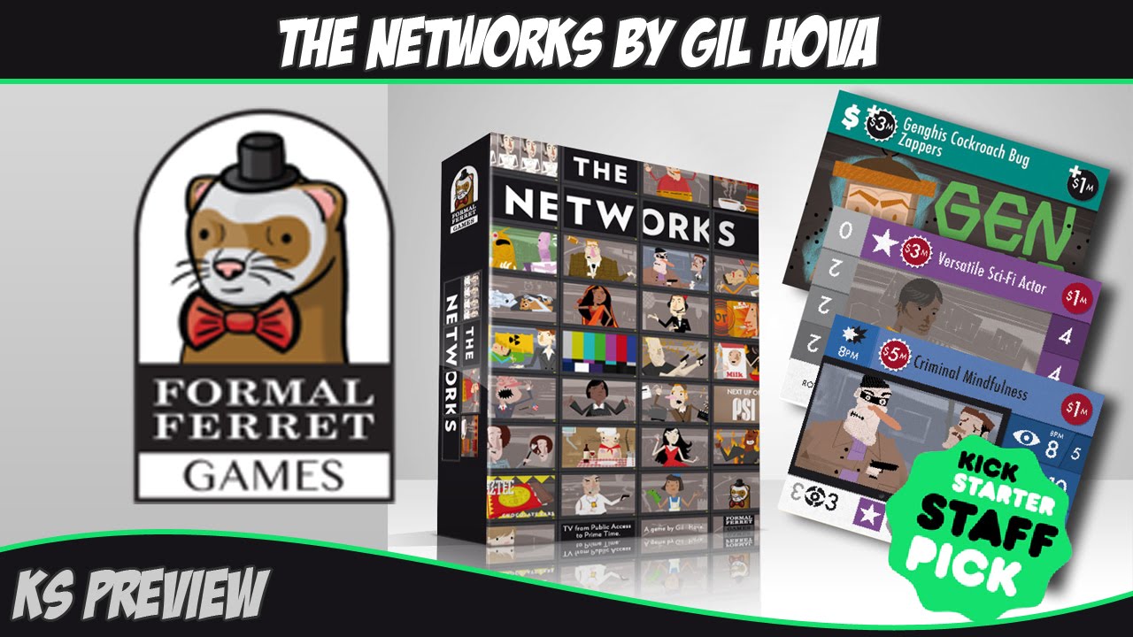 The Networks by Gil Hova Kickstarter Preview - YouTube