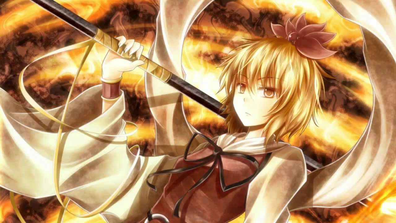 Touhou 12 - The Tiger Patterned Vaisravana (Shou Toramaru) - YouTube