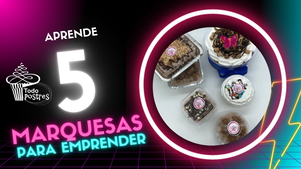 Marquesas, Receta Fácil, postres en vaso para emprender - YouTube