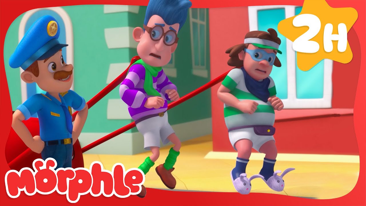 Morphle The Big Red Truck | Morphle 3D | Robot Cartoons for Kids ...