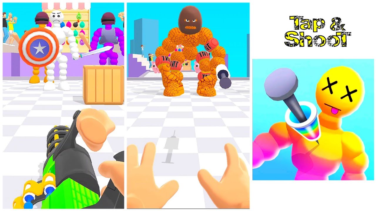 Blow Them Up Levels 1 - 4 Gameplay Walkthrough Android Games All Levels ...