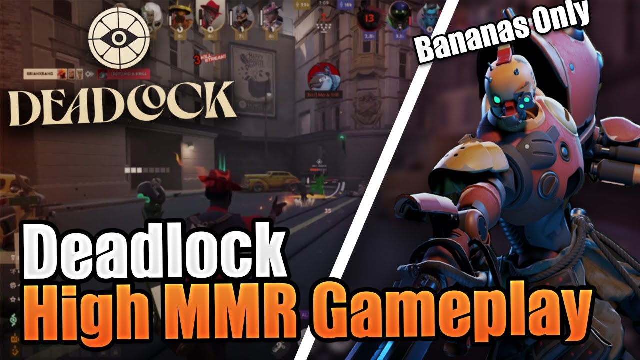 Bebop High MMR Deadlock Match ft. @aimbotcalvin & @VegasDL - YouTube