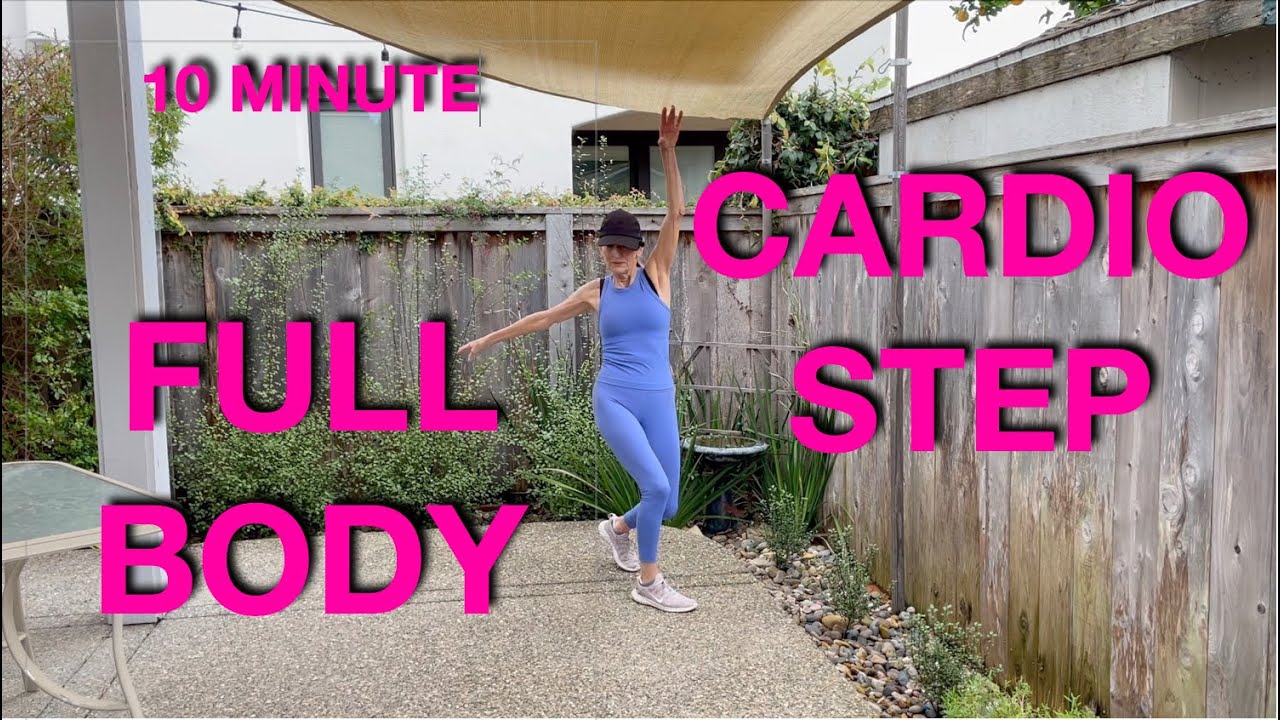 10 MIN FULL BODY CARDIO WALKING WORKOUT - YouTube