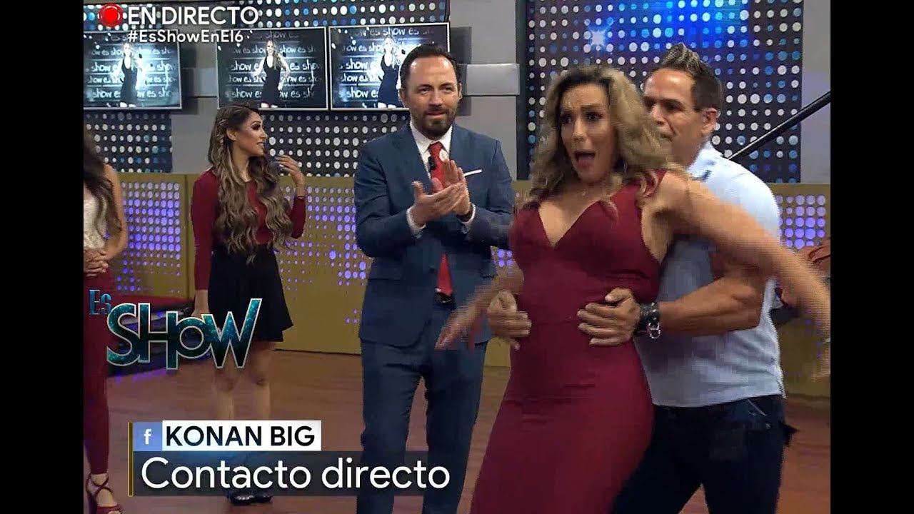 Konan se prende al llegar | Es Show - YouTube