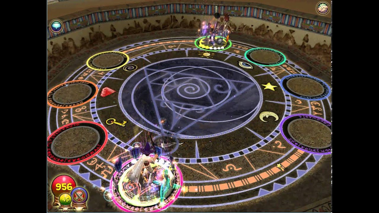 Wizard101 - Pvp - Commander Robe Match - YouTube