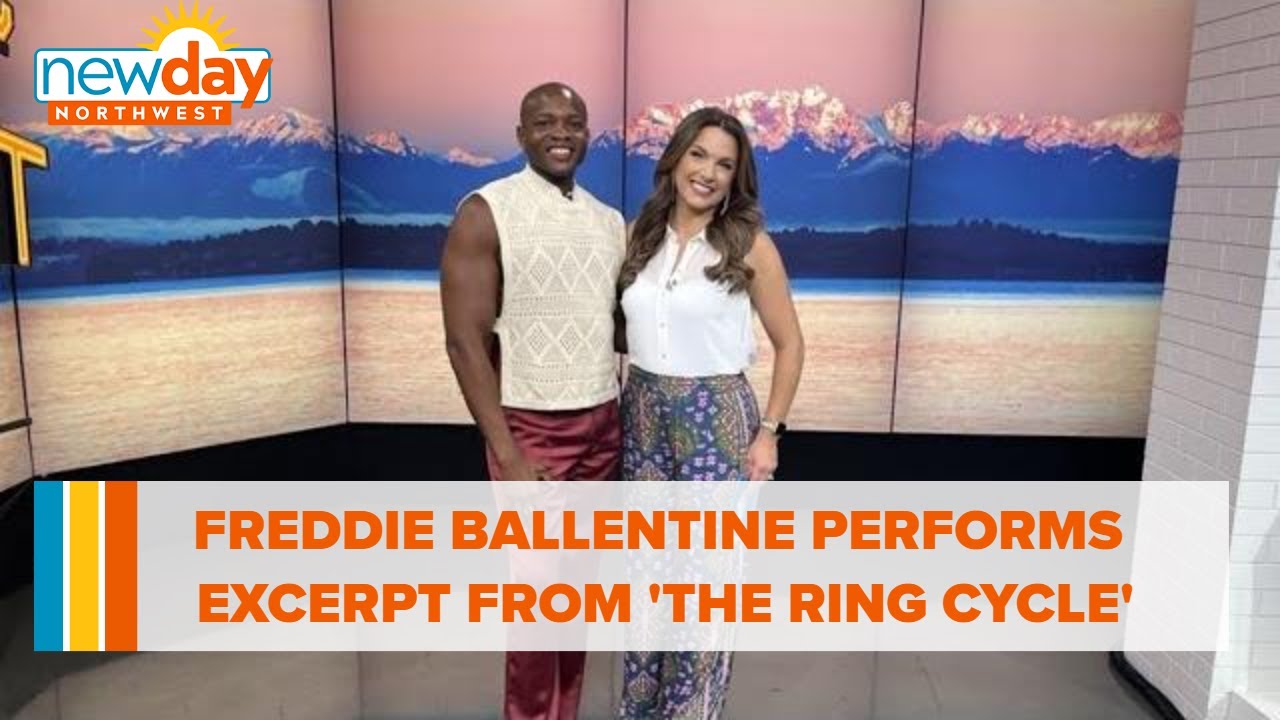 Freddie Ballentine performs excerpt from 'The Ring Cycle' now at the ...
