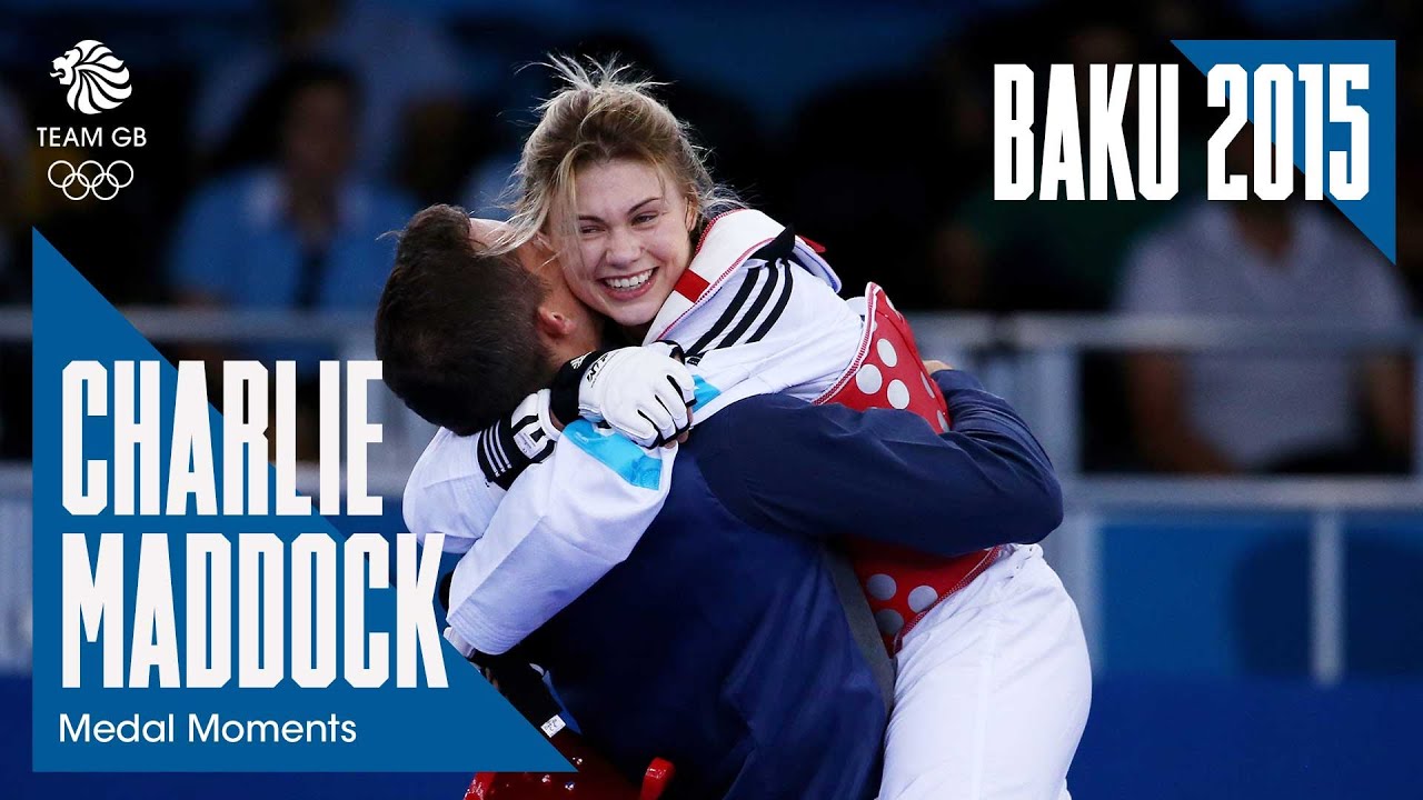 Charlie Maddock winning Gold | Baku 2015 Medal Moments - YouTube