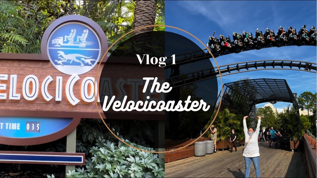 UNIVERSAL ORLANDO: VELOCICOASTER; The Expectator’s View - YouTube