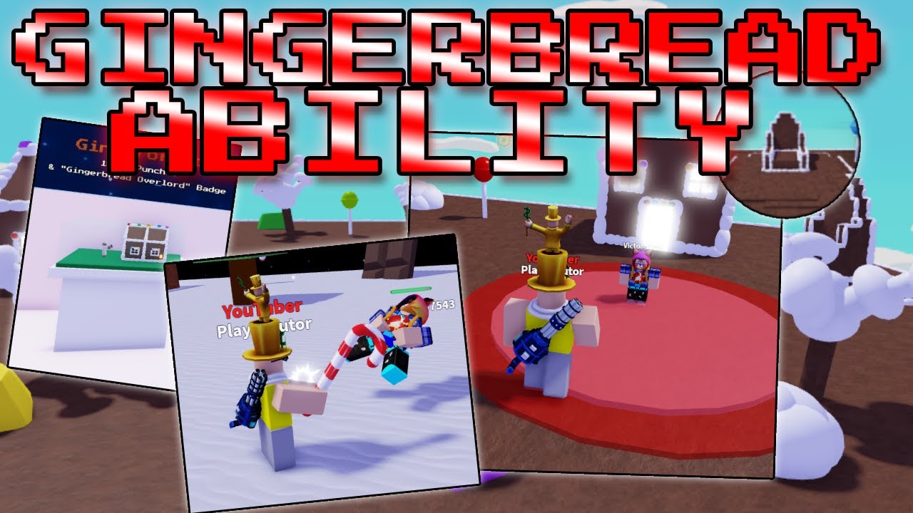 Ability Wars | Gingerbread Ability (How to Get + Showcase) | Roblox ...