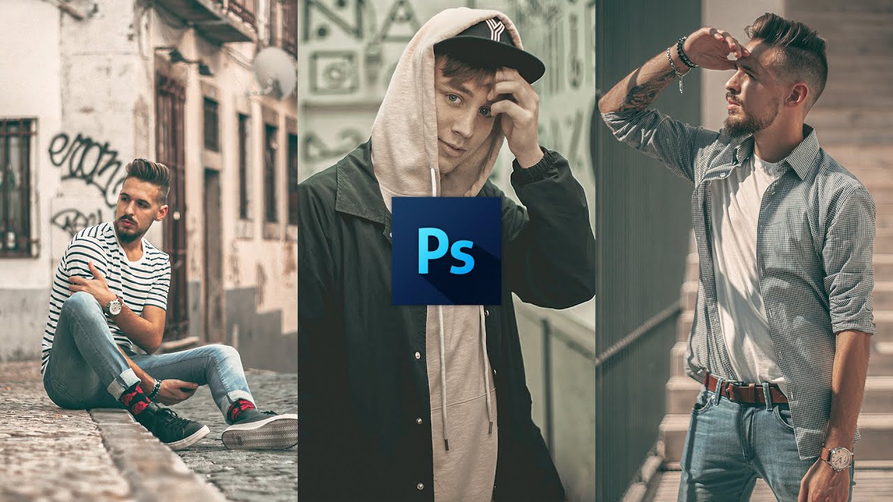 Cyan & Warm Color Grading Effect in Photoshop | Camera Raw - YouTube
