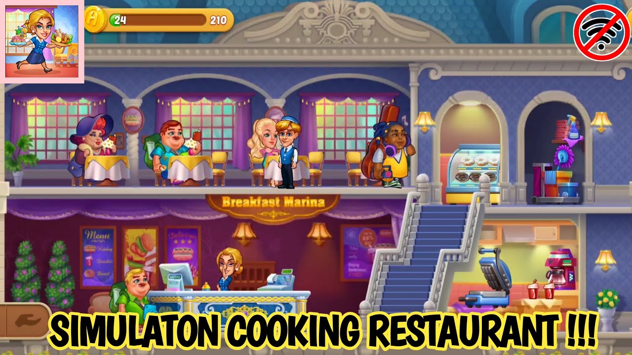 ANDROID RESTAURANT COOKING SIMULATION | DREAM RESTAURANT HOTEL GAMES ...