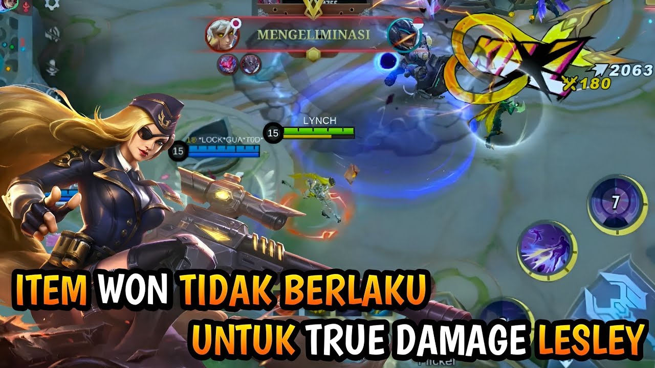 GAMEPLAY LESLEY TERBARU 2023 | CARA MAIN LESLEY AFTER BUFF - BUILD ...