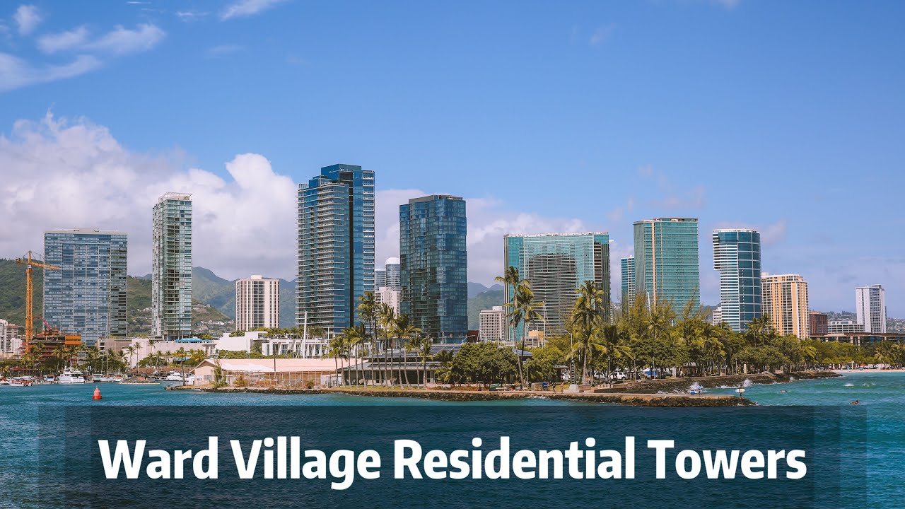 Ward Village Residential Towers - YouTube