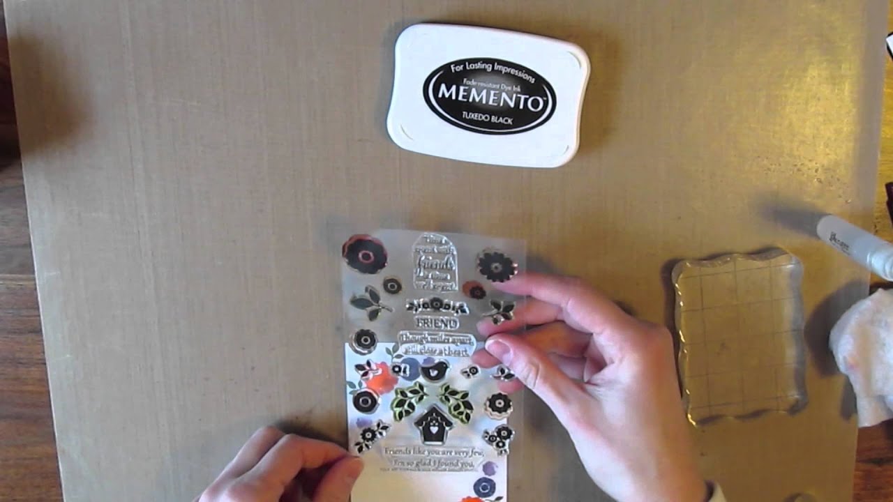 How To Make A Card // Watercolor Flowers with WPlus9 Stamps - YouTube