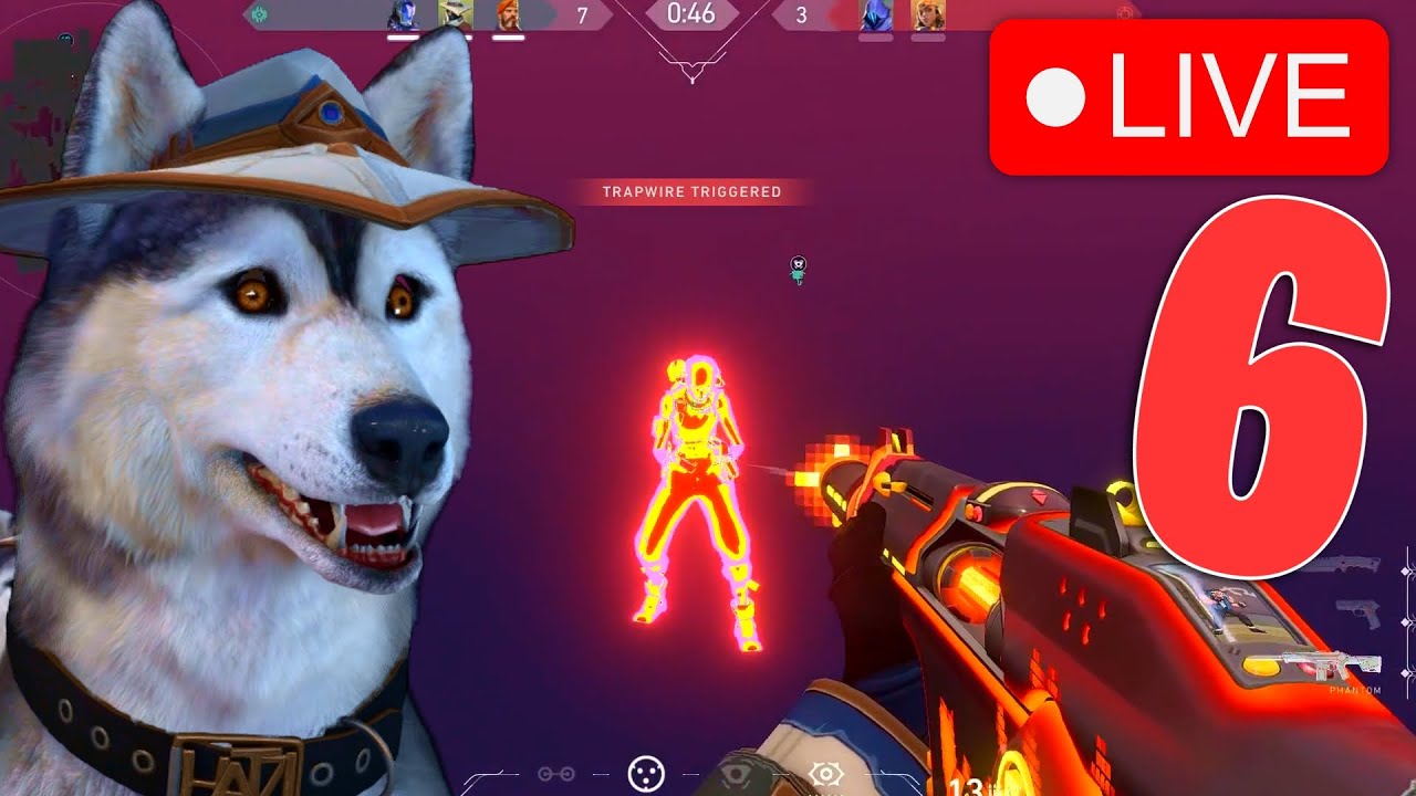 BECOMING IMMORTAL HUSKY DEMON MODE - VALORANT - YouTube