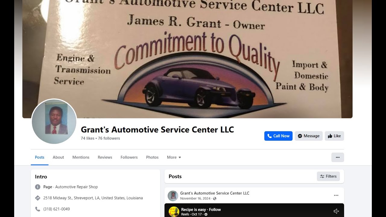 Grant's Automotive - YouTube