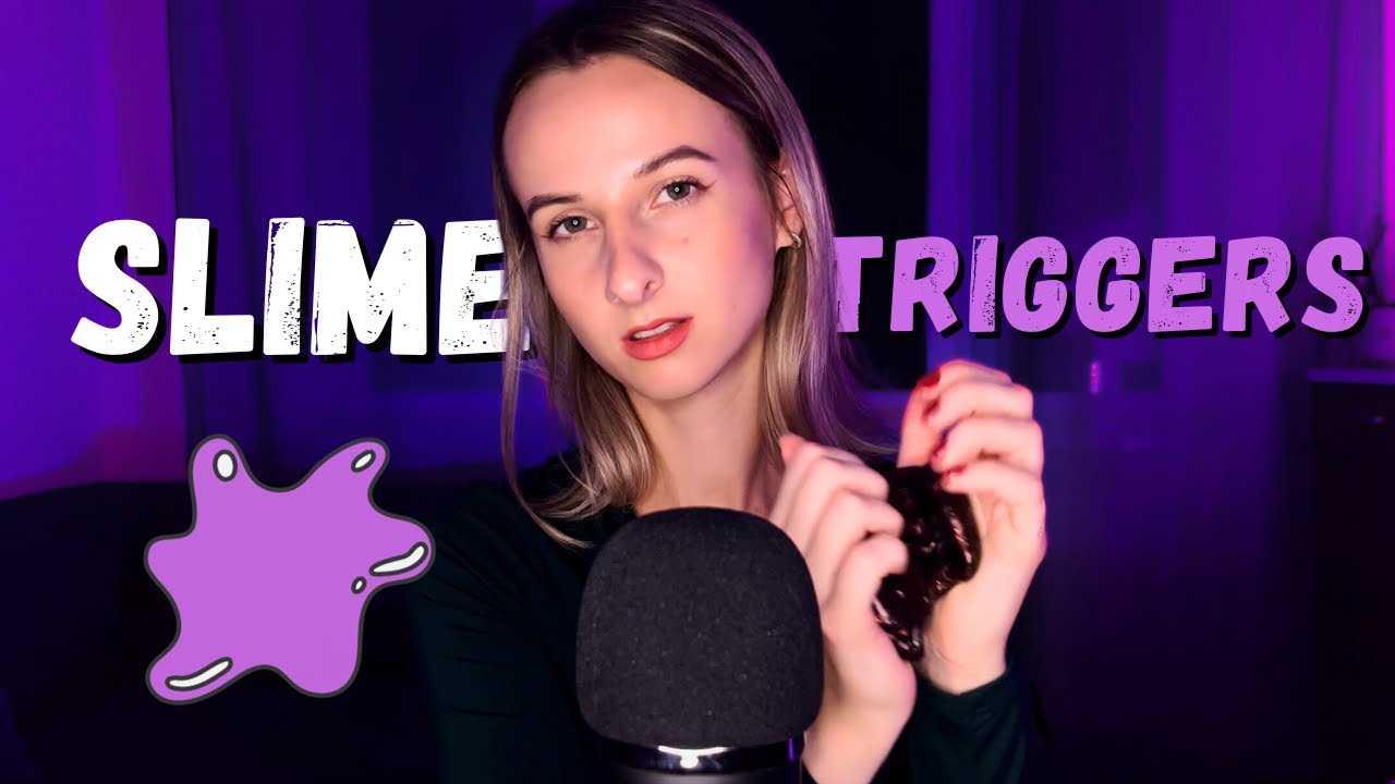 4K ASMR | Slime Triggers (No Talking) - YouTube