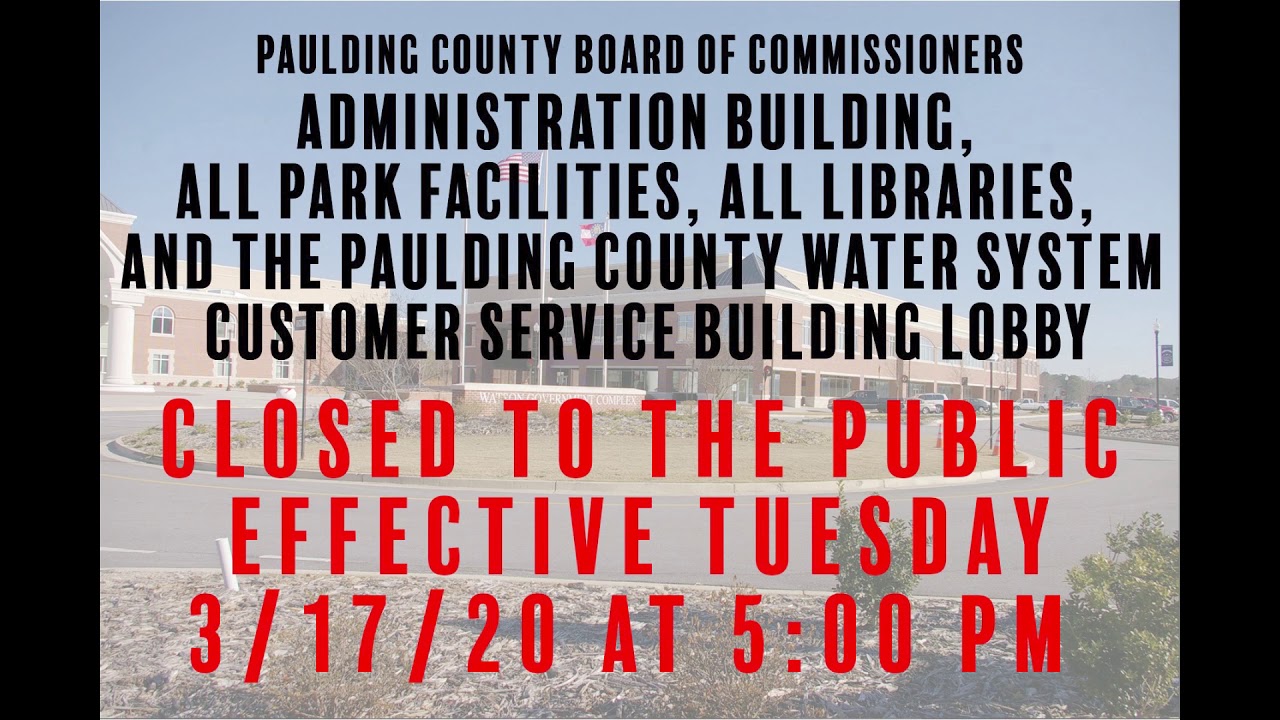 Paulding County Government Services Update - YouTube