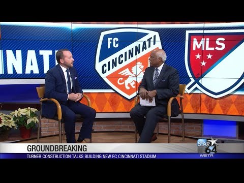 Turner Construction talks about FC Cincinnati groundbreaking - YouTube