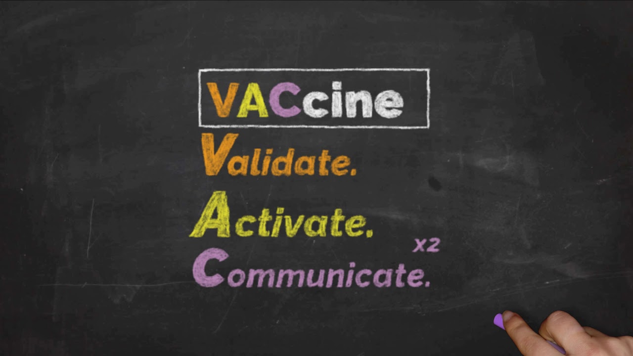 VAC - Validate Activate Communicate Opening - YouTube