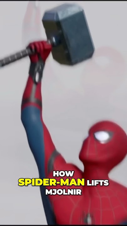 How SPIDER-MAN 2099 Lifts MJOLNIR! - YouTube