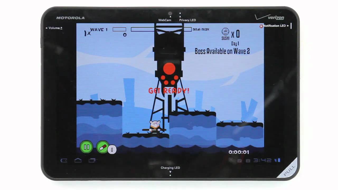 Motorola Xoom Flash Player: Game Playing Hand On -- Clear HD - YouTube