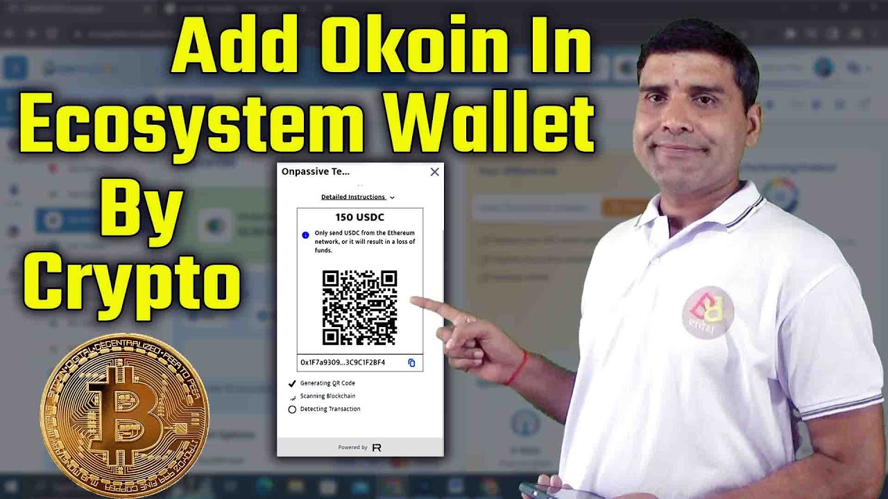 How To Add OKOIN In Ecosystem Wallet By Crypto ! Crypto से Ecosystem Wallet में Okoin Add कैसे ...