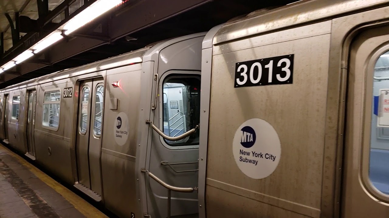 NYC Subway R179 10 Car Test Train @ 181 Street - YouTube