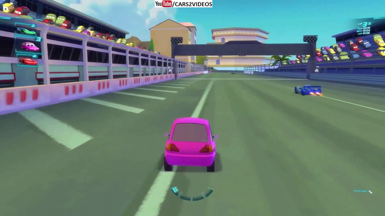 Disney Pixar Cars 2 Racing Video game clip551 - YouTube