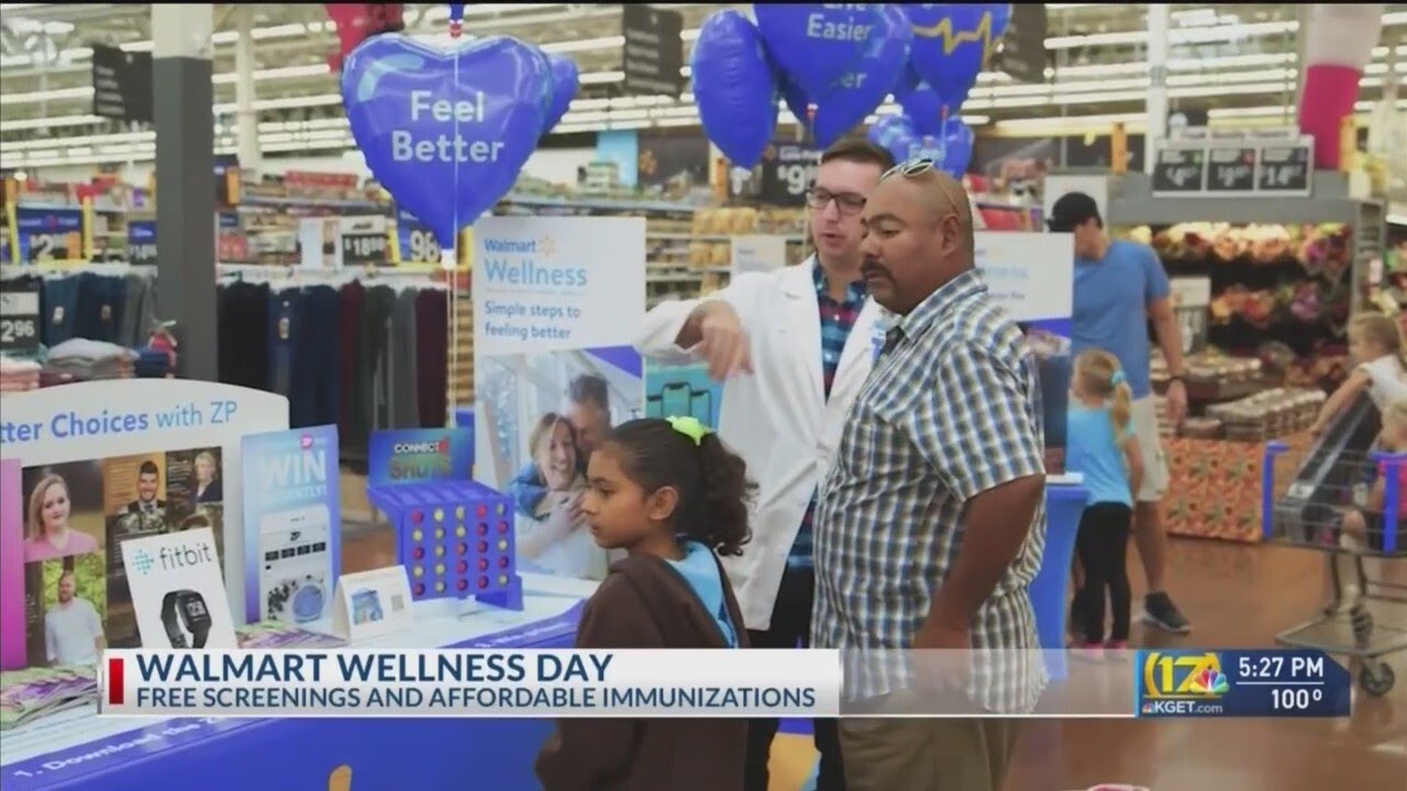 Walmart Wellness Day - YouTube
