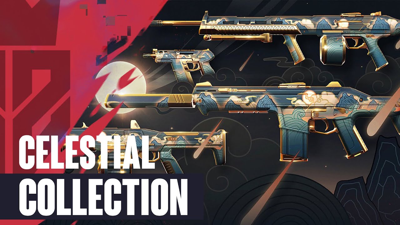Celestial Skins Showcase - Valorant Celestial Collection - YouTube