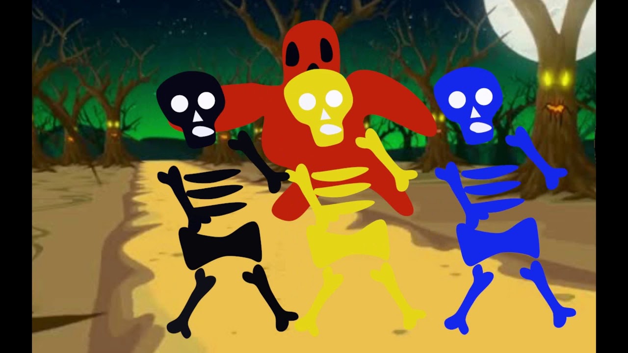 Skeleton Gangnam Style | Halloween Song | AB Kids - YouTube