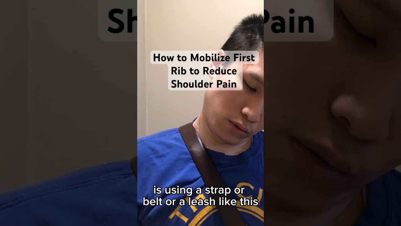 How to Mobilize First Rib to Reduce Shoulder Pain - YouTube
