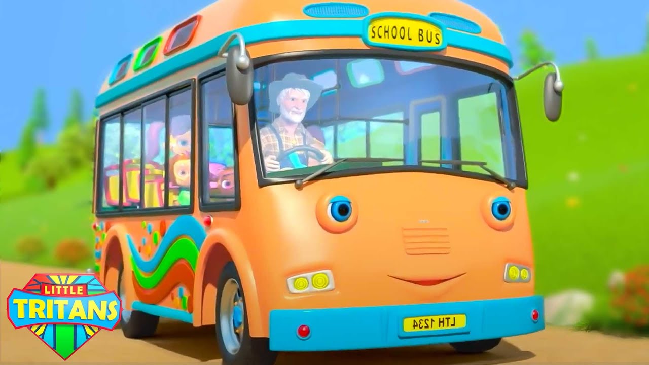 Roues Dans le Bus, Véhicules Chanson et Préscolaire Vidéos pour Enfants ...
