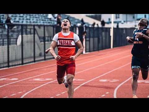 Passaic High School Track | Sophomore Justin Griffin runs a BLAZING 10. ...