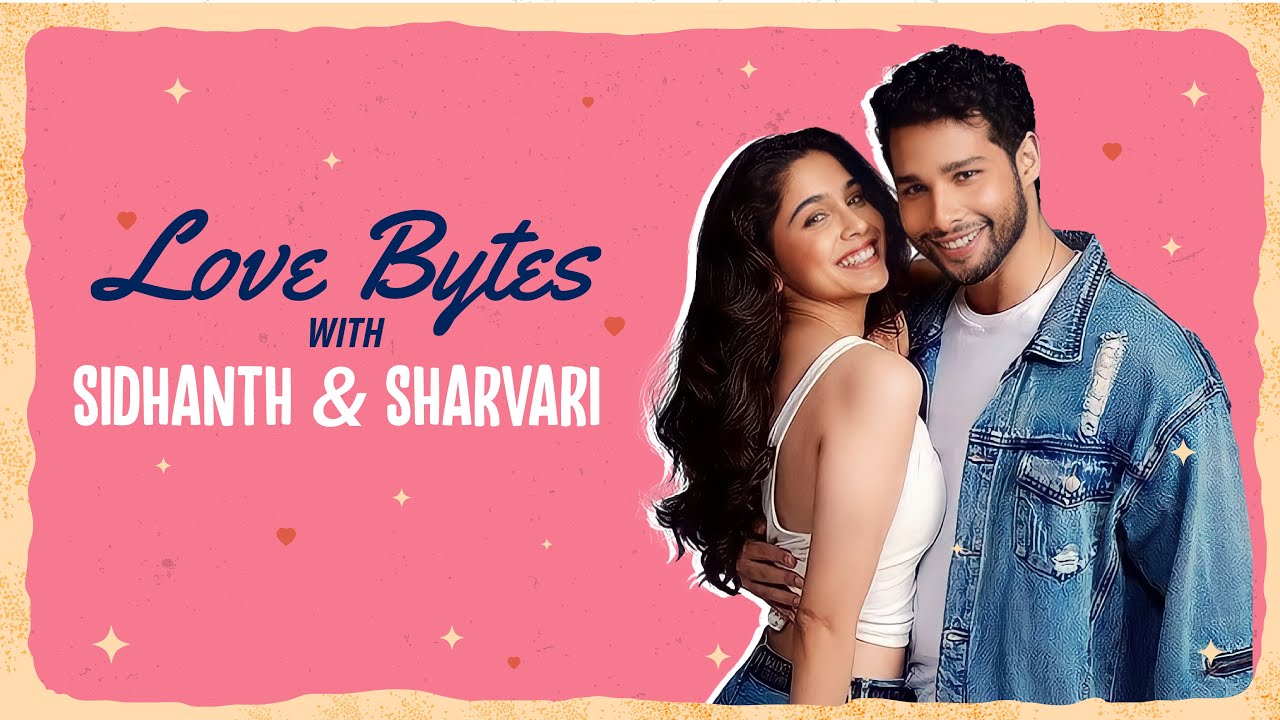Siddhanth & Sharvari reveal about their 1st love bite | RJ Sangy - YouTube