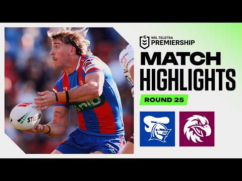NRL 2026 | Knights v Sea Eagles | Match Highlights | Round 25