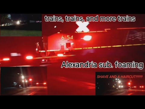 Railfanning on the UP Alexandria Subdivision 5/17/25. All night. - YouTube