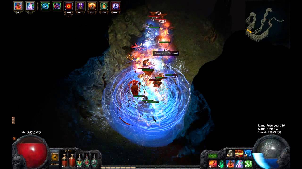 Path of Exile l Akamu l 2.2 Burning Miscreation necromancy ascendancy ...